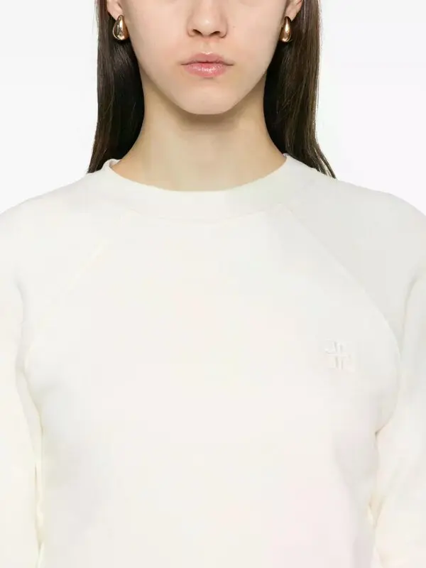 Eterne Raglan-sleeves Sweatshirt - White