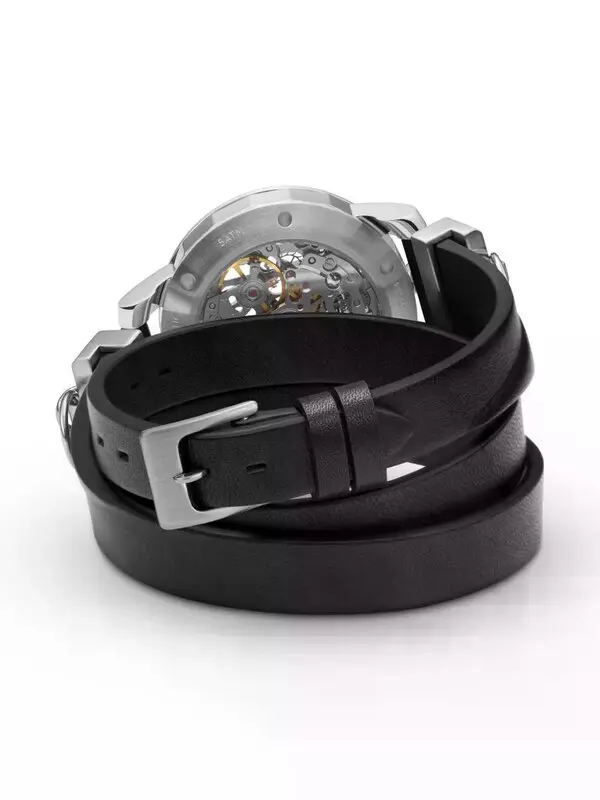 FOB PARIS Automatic Watch With Skeleton Dial
