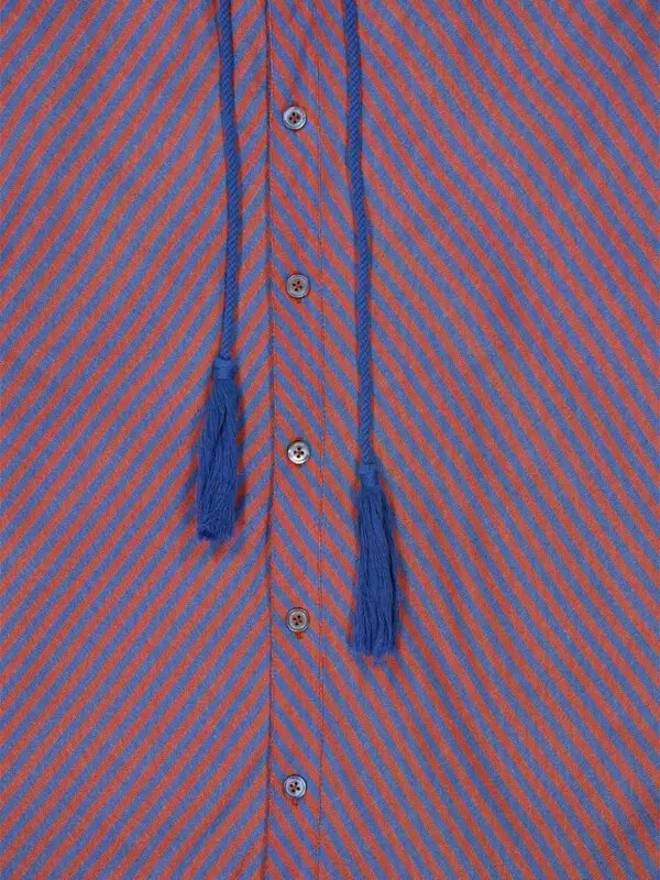 PAULA X Marrakshi Life Striped Cotton Blouse