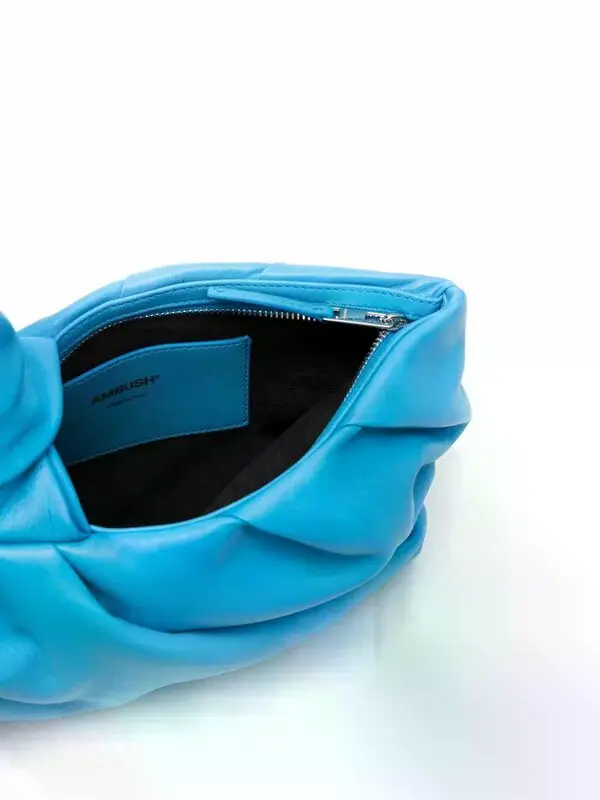 AMBUSH Nejiri Leather Wrist Clutch Bag