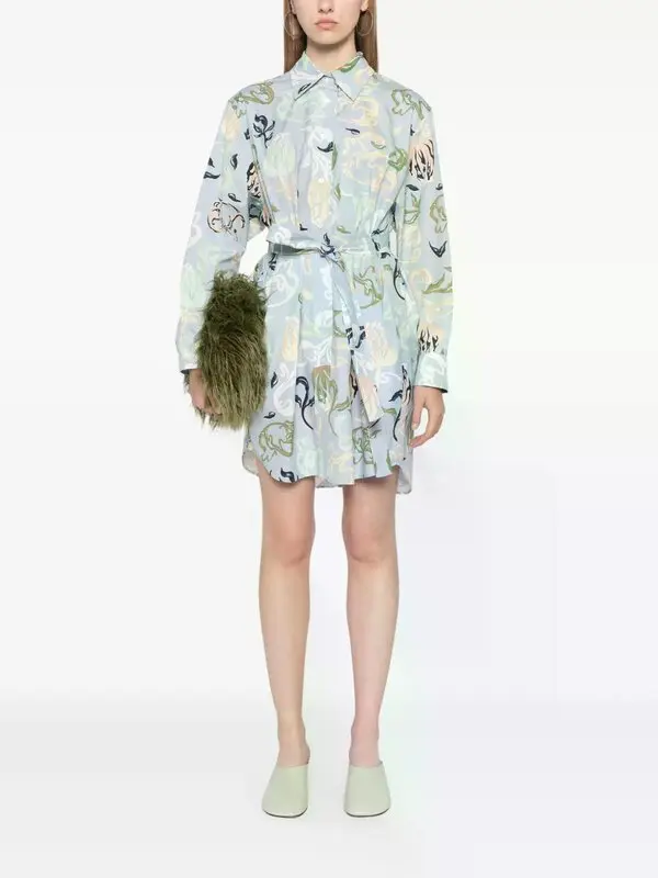 LANVIN Floral-print Mini Dress