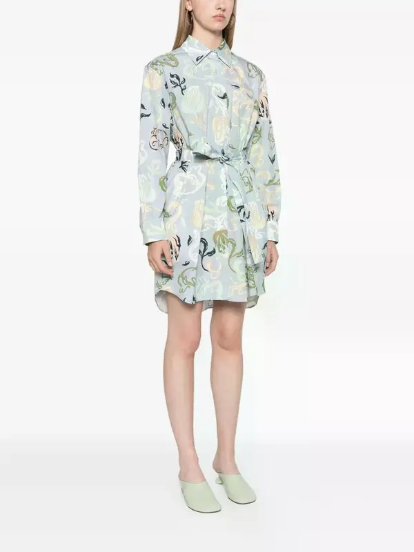 LANVIN Floral-print Mini Dress