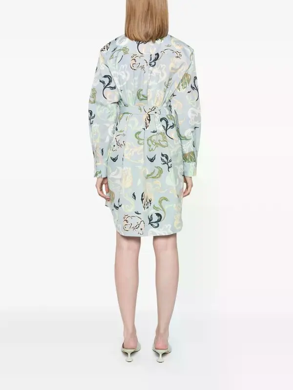 LANVIN Floral-print Mini Dress