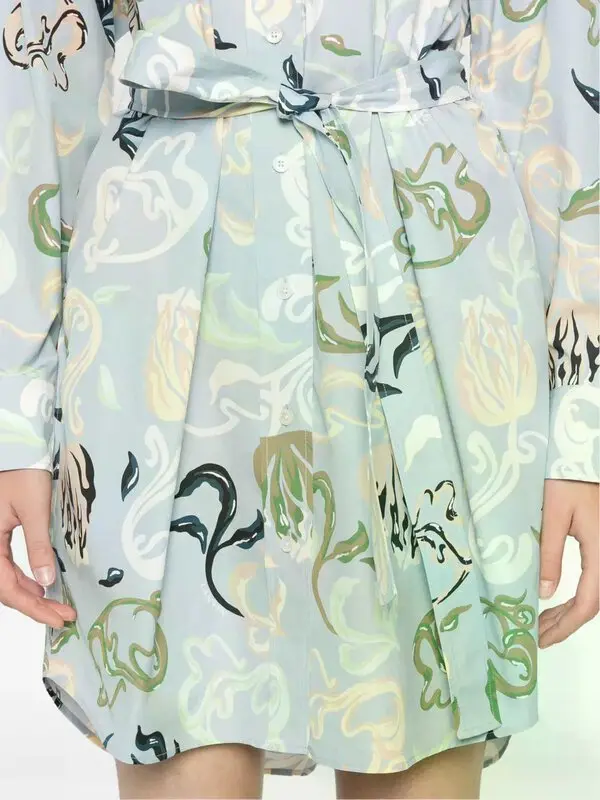 LANVIN Floral-print Mini Dress