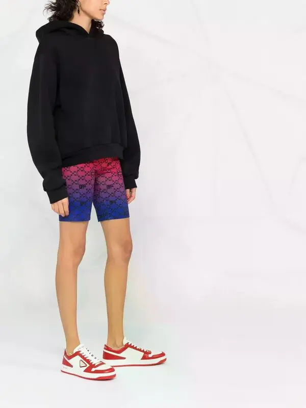 Off-White Monogram-print Cycling Shorts