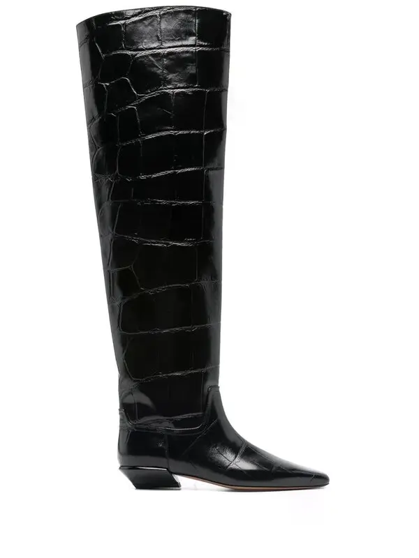 Paris Texas 35mm Bettina Boots - Black