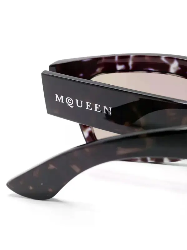 Alexander McQueen Rectangle-frame Sunglasses