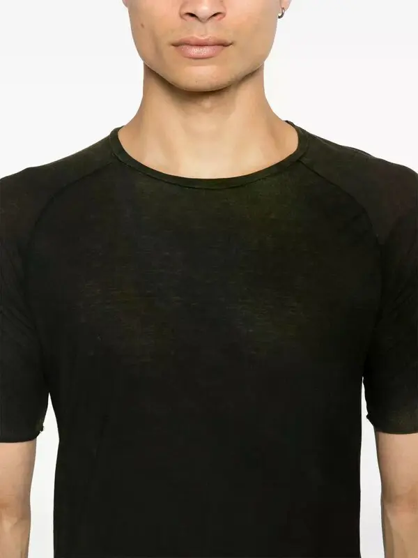 Masnada Bleach-effect T-shirt