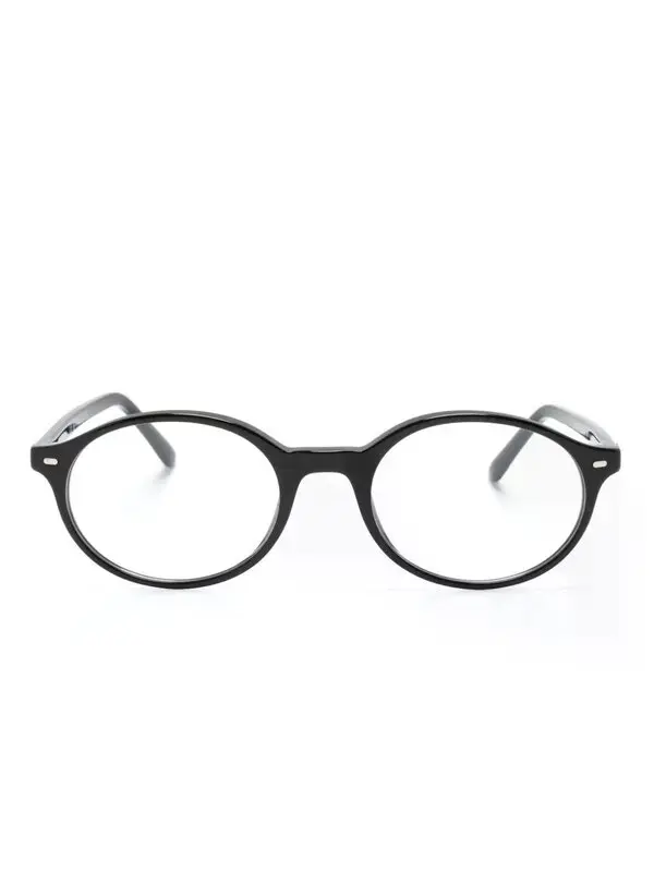Ray-ban Round-frame Glasses - Black