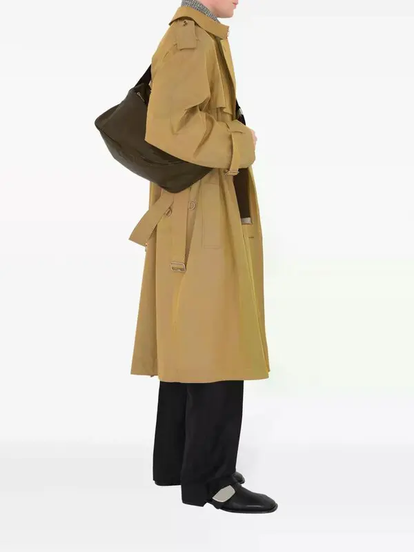 Burberry Long Garbardine Trench Coat