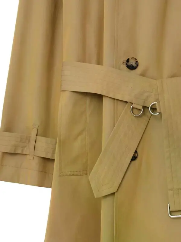 Burberry Long Garbardine Trench Coat