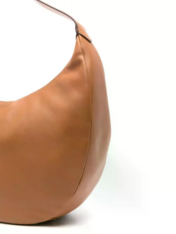 Miu Miu Logo-plaque Shoulder Bag - Brown