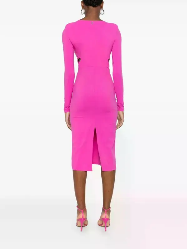 Patrizia Pepe Cut-out Midi Dress