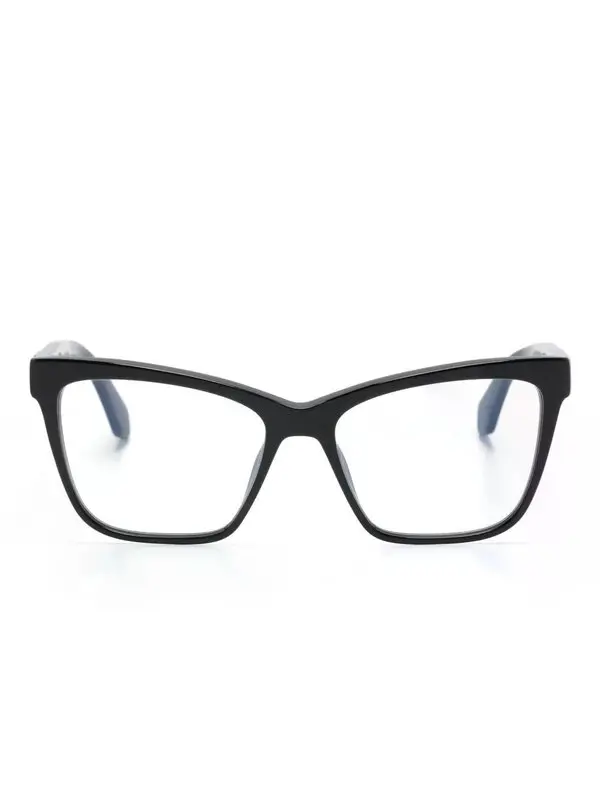 Off-White Butterfly-frame Glasses - Black