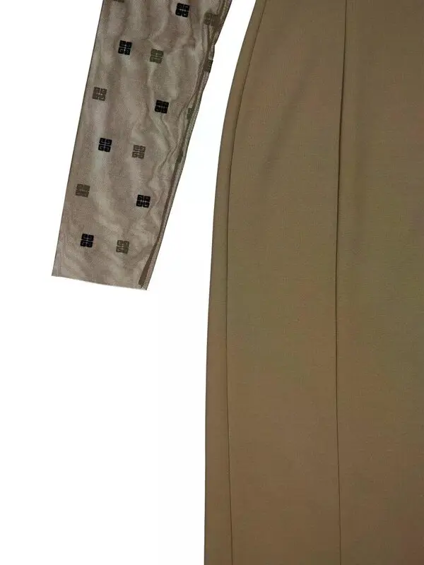 Givenchy Logo-jacquard Midi Dress