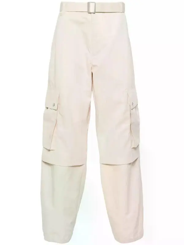 Jacquemus Le Cargo Straight Trousers - Neutrals