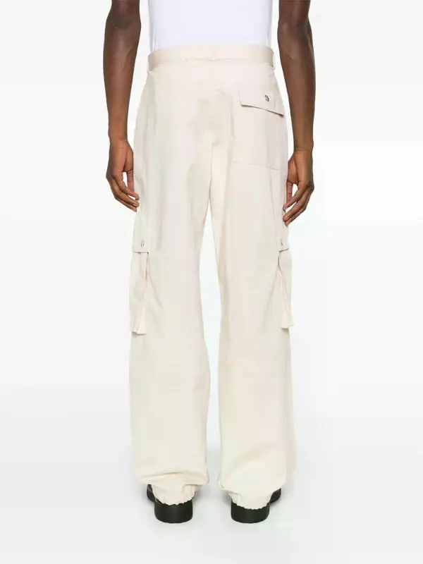 Jacquemus Le Cargo Straight Trousers - Neutrals