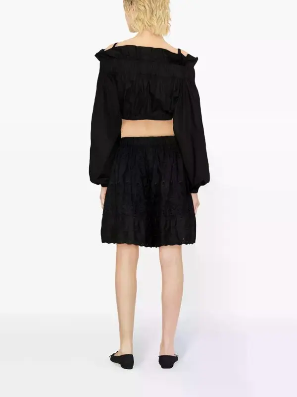 PATOU Bow-detail Cropped Top