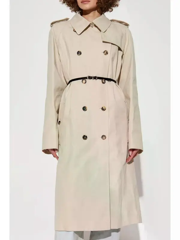 Givenchy Belted Double-breasted Trench Coat
