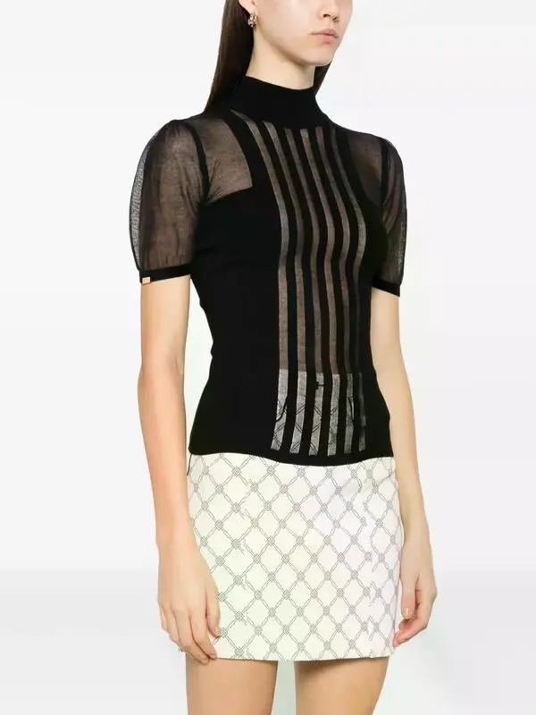 Elisabetta Franchi High-collared Top