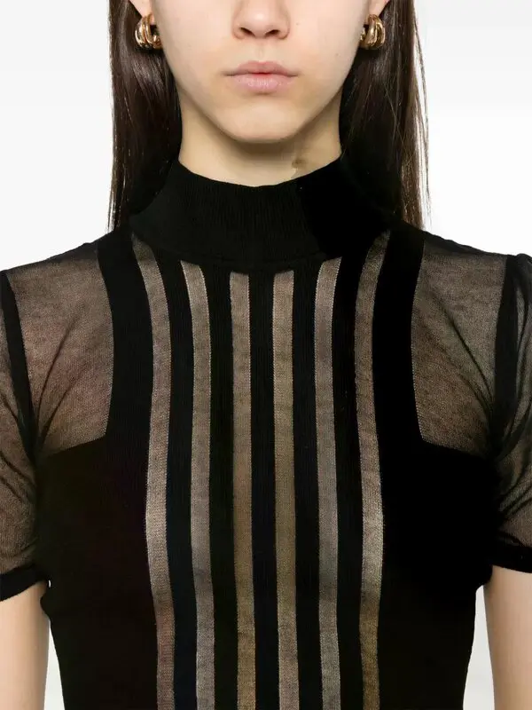 Elisabetta Franchi High-collared Top
