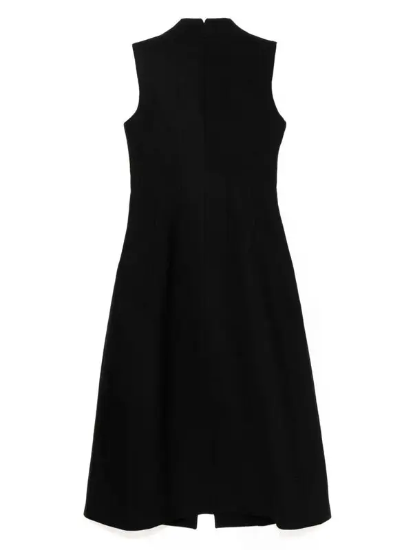 Shiatzy Chen Wool Vest Dress - Black