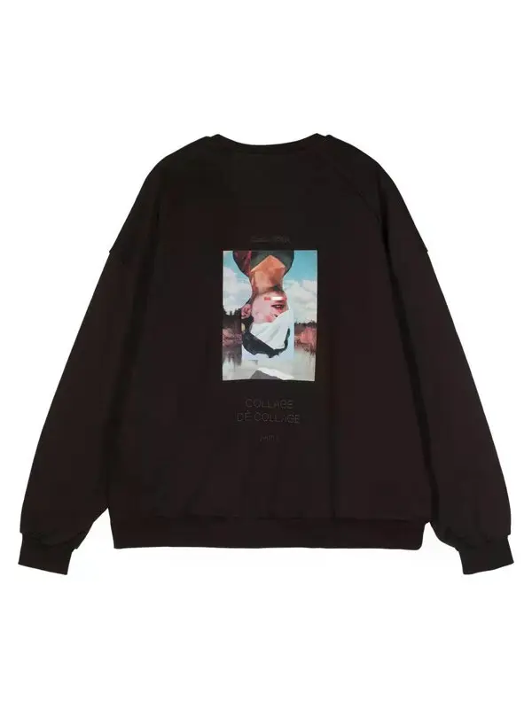 JUUN.J X Charles Wilkin Graphic Sweatshirt - Brown