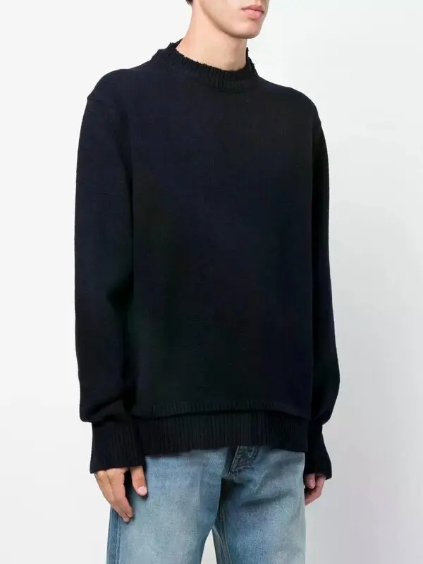 MAISON MARGIELA Elbow-patch Knitted Jumper