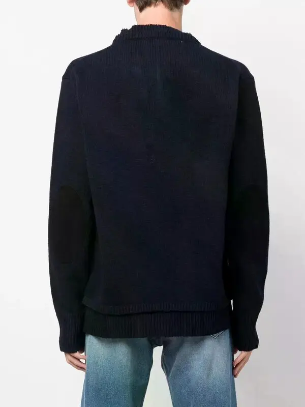 MAISON MARGIELA Elbow-patch Knitted Jumper