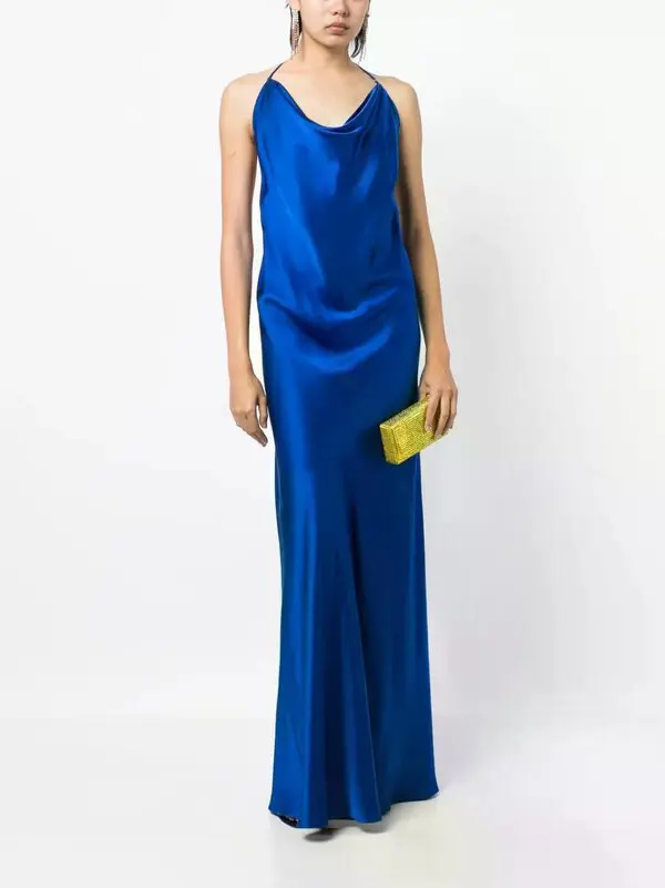 Michelle Mason Bias-cut Silk Gown