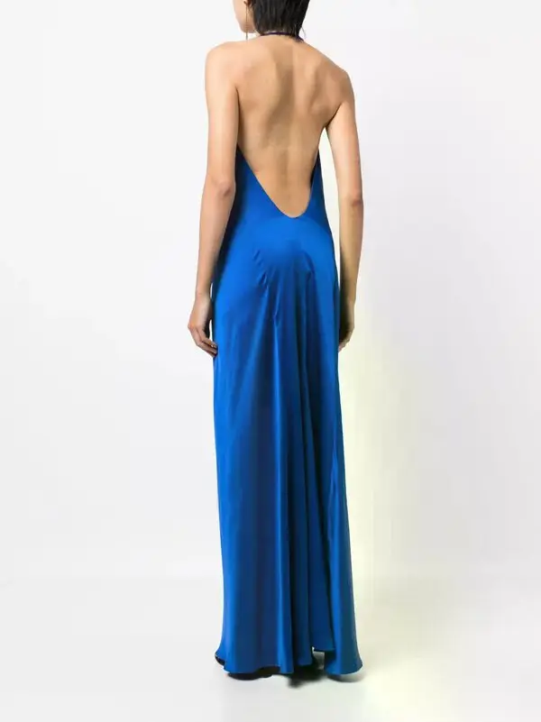 Michelle Mason Bias-cut Silk Gown