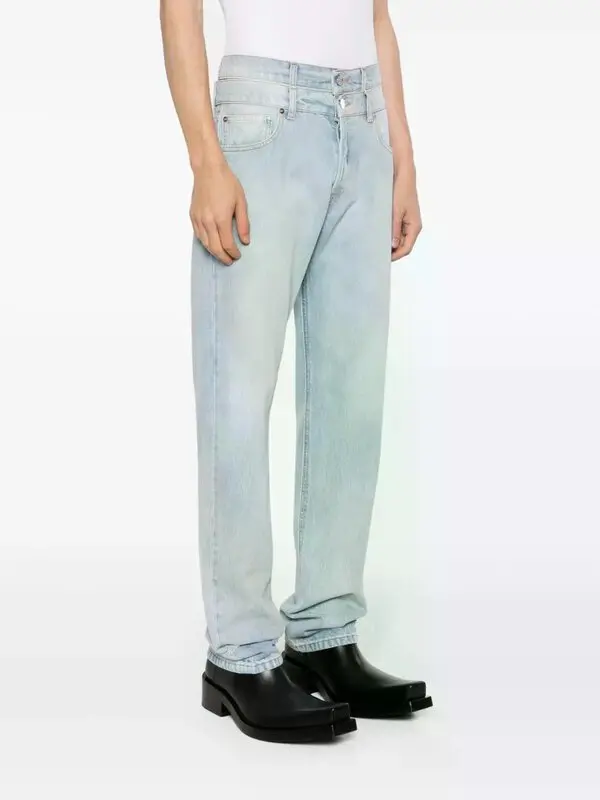 VTMNTS Double-layer Waistband Straight-leg Jeans