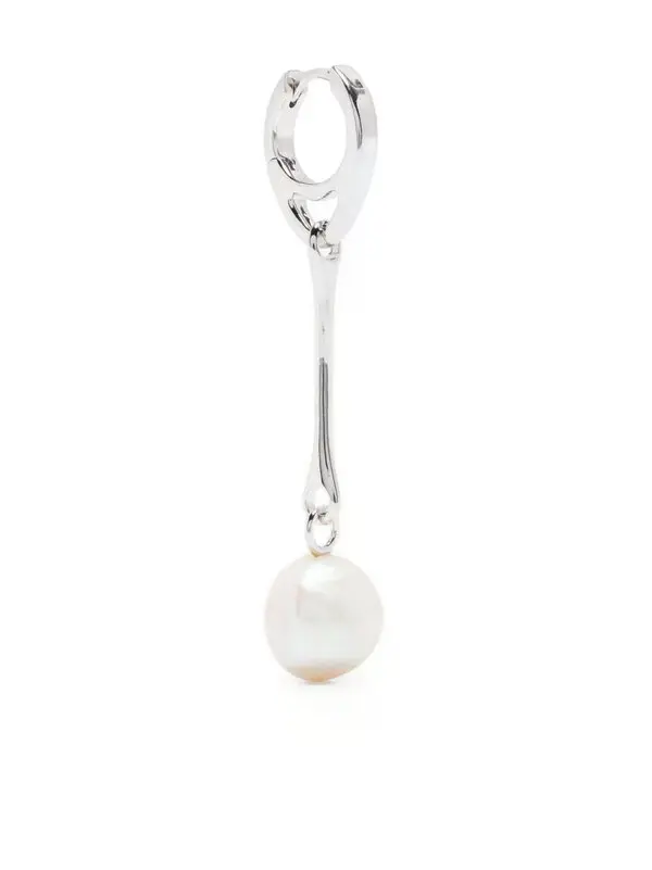 MARIA BLACK Squash Pear Single Earring - Silver