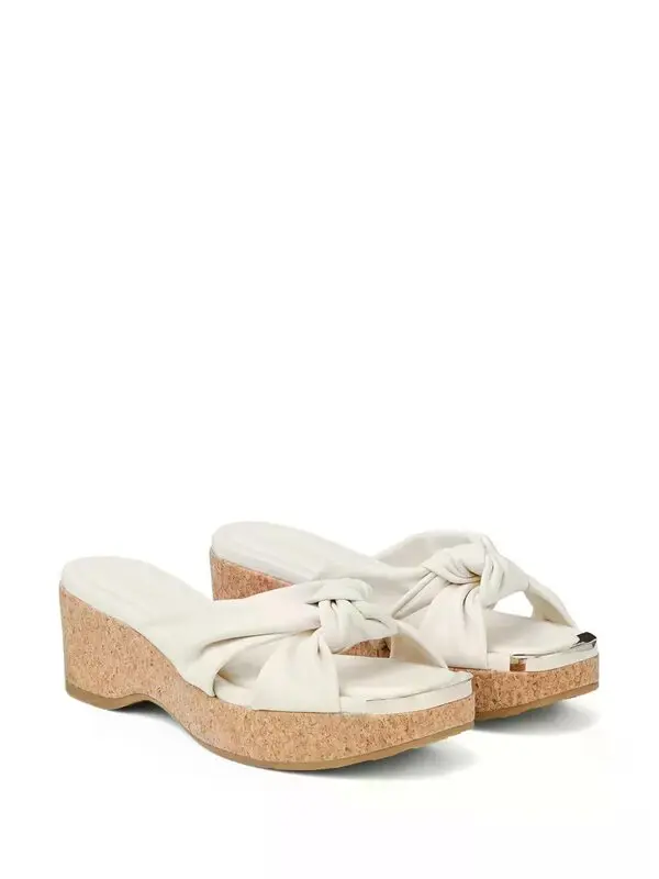 JIMMY CHOO Avenue Wedge 50 Sandals