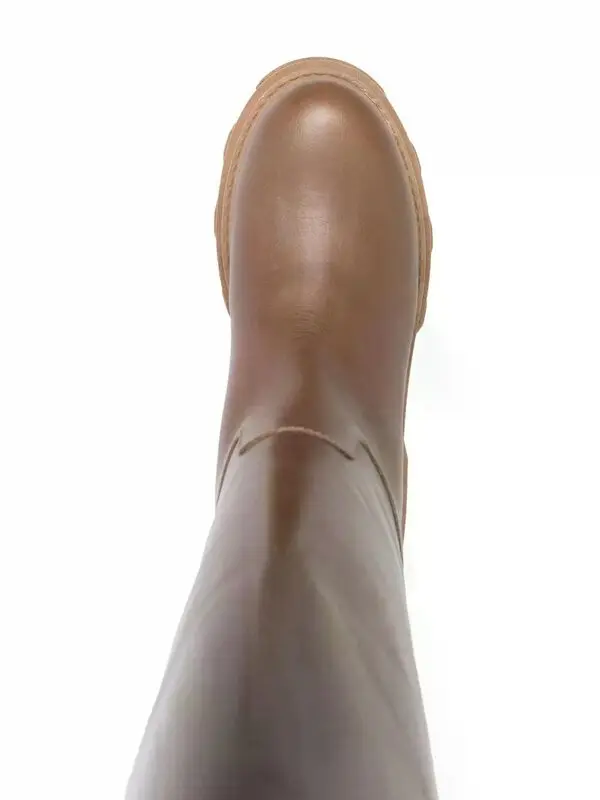 P.a.r.o.s.h Ridged Leather Boots