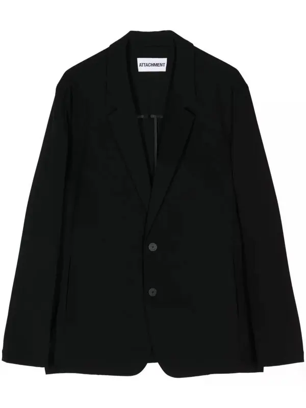 Attachment Single-breasted Blazer