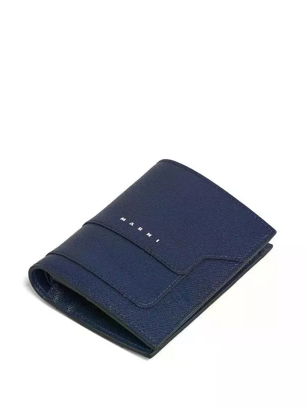 Marni Logo-print Leather Wallet