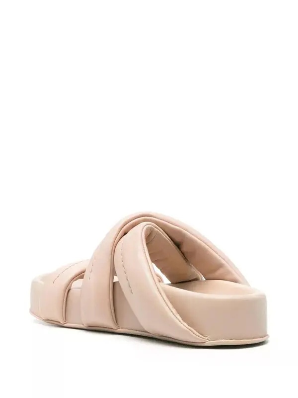 Agl Jane Padded Nappa Leather Sandals