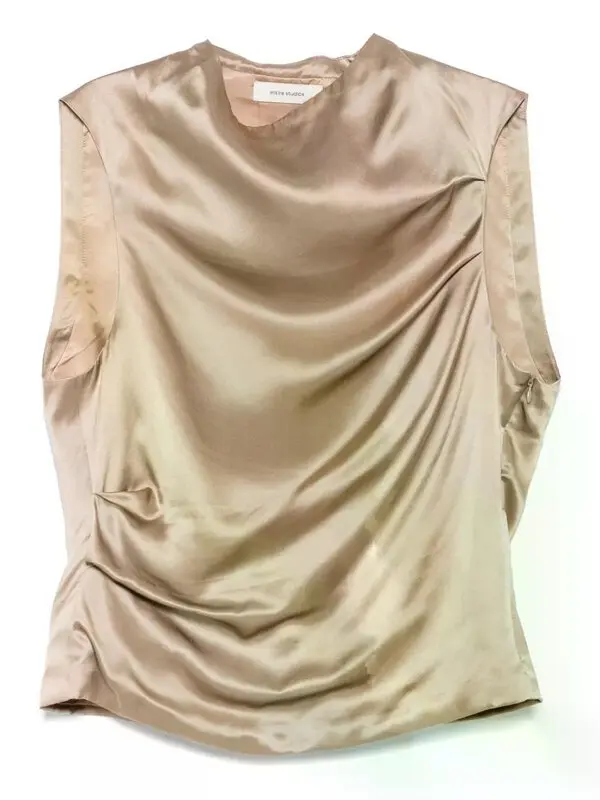 ENTIRE STUDIOS Sleeveless Draped Tank