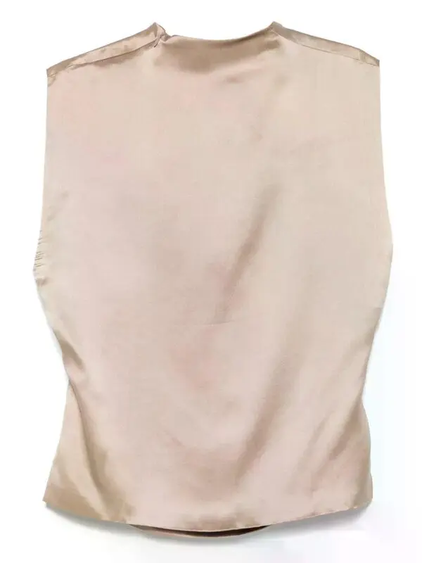 ENTIRE STUDIOS Sleeveless Draped Tank