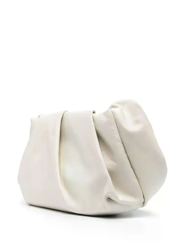 Burberry Leather Clutch Bag - Neutrals