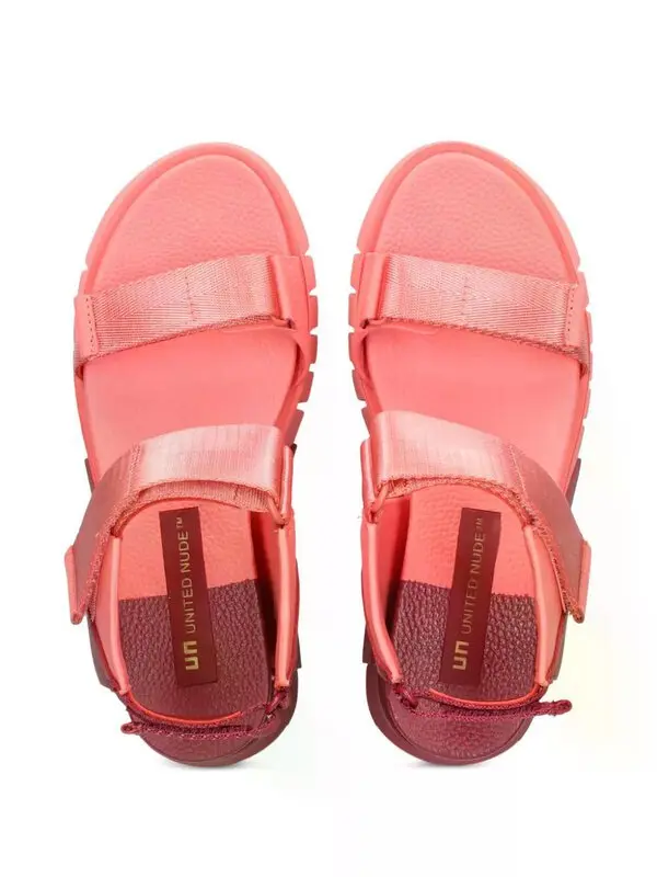 United Nude Delta Run 65mm Platform Sandals - Pink