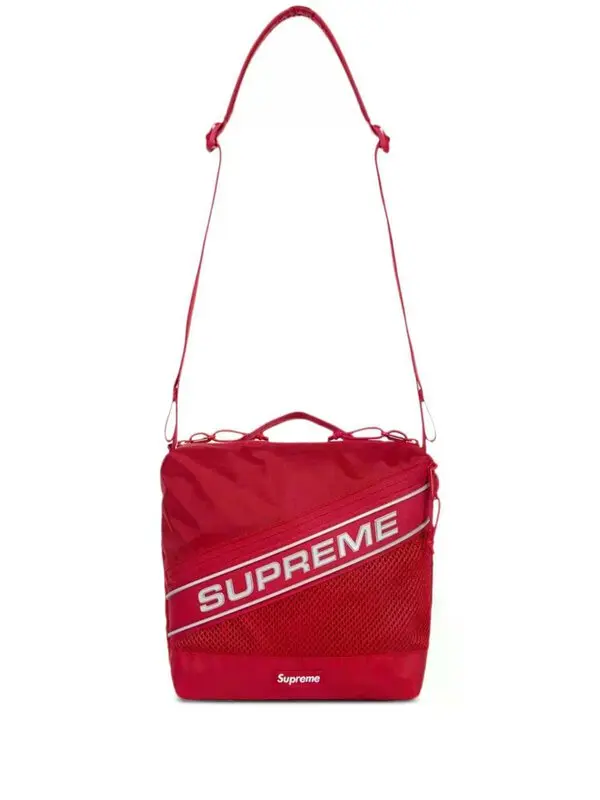 Supreme Reflective Logo Shoulder Bag