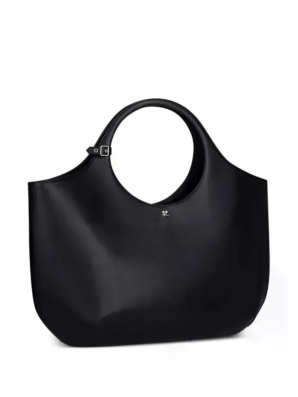 COURREGES Large Holy Tote Bag - Black