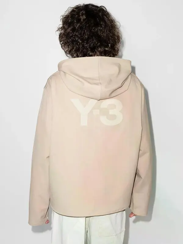 Y3 Logo-print Zip-up Lightweight Jacket