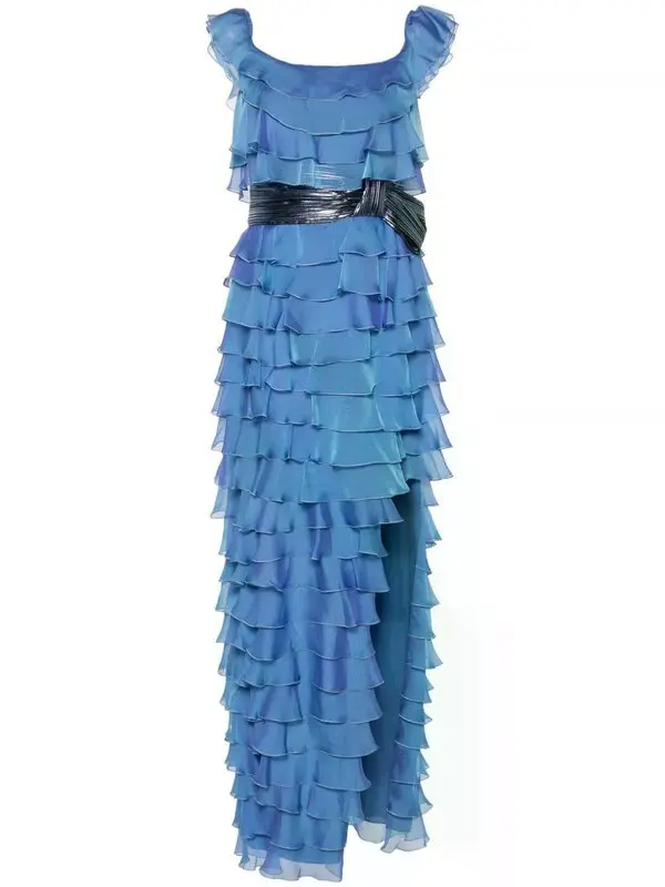 GEMY MAALOUF Off-shoulder Ruffled Gown