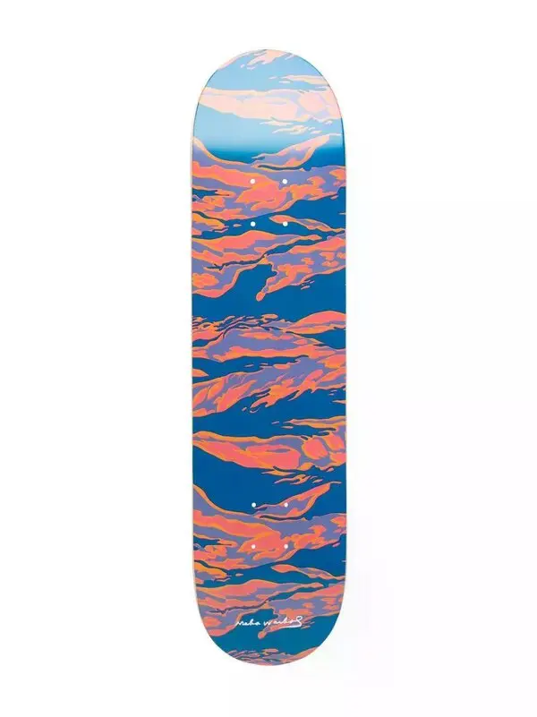MAHARISHI Logo-print Skateboard