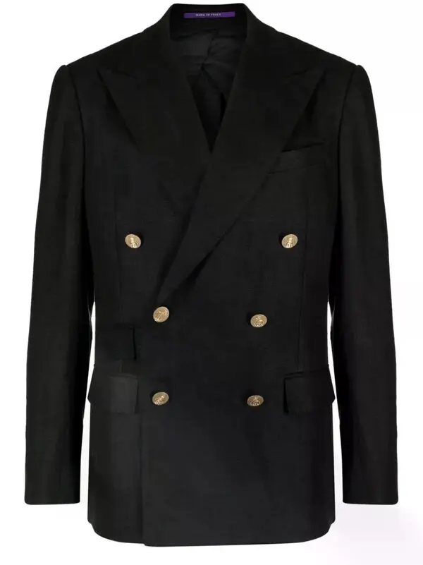 Ralph Lauren Purple Label Notched-lapels Double-breasted Blazer