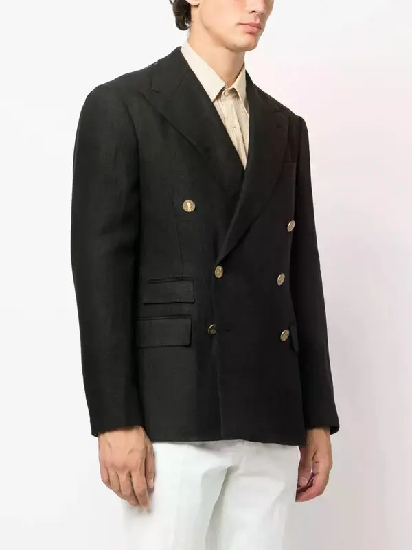 Ralph Lauren Purple Label Notched-lapels Double-breasted Blazer