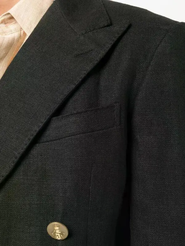 Ralph Lauren Purple Label Notched-lapels Double-breasted Blazer